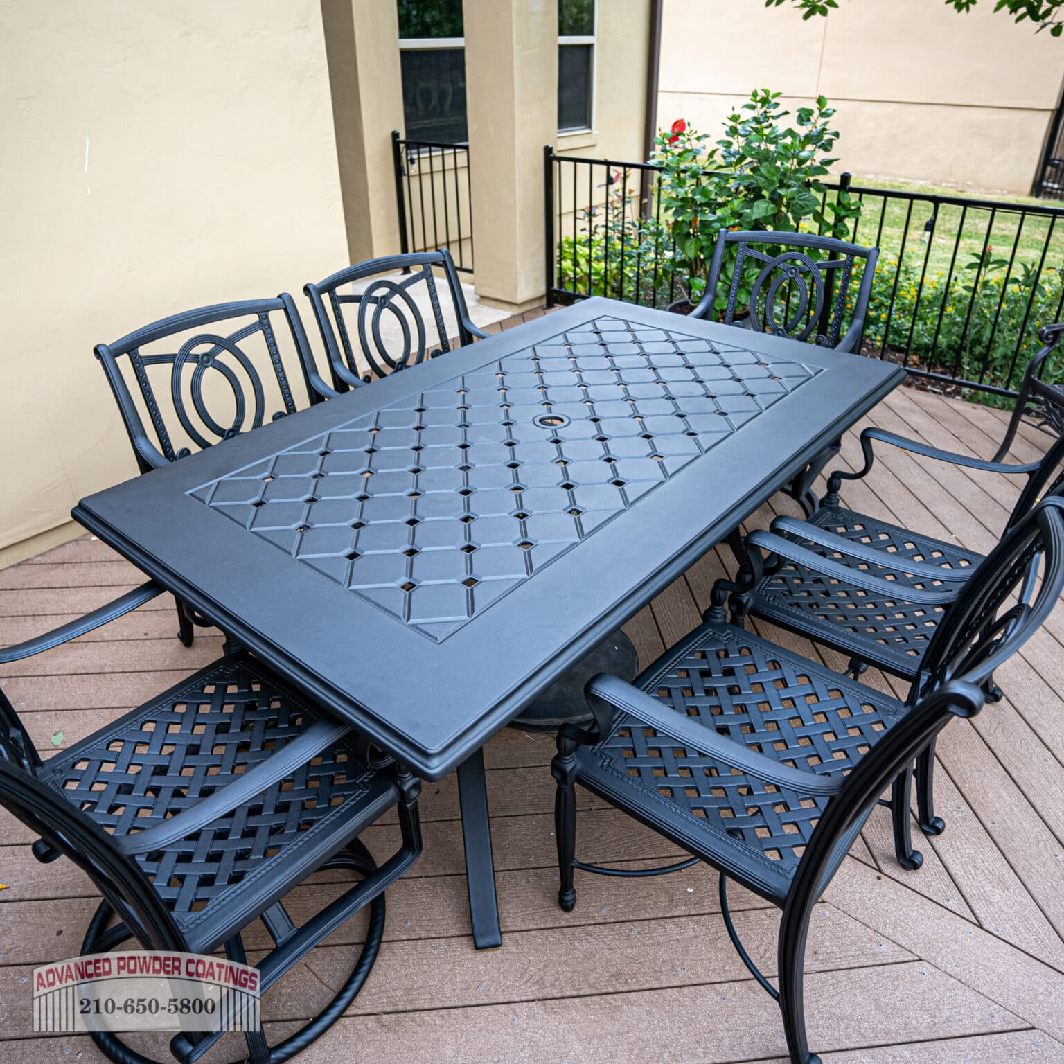 Powder Coated Patio Furniture